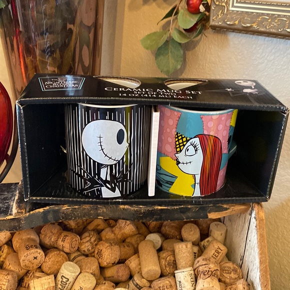 Disney | Kitchen | Disney Tim Burtons Nightmare Before Christmas Mugs ...